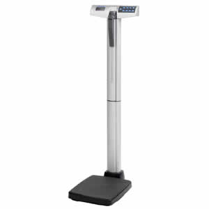 Healthometer 500KL Doctor Scale 500 lb x 0.2 lb Includes Height Rod